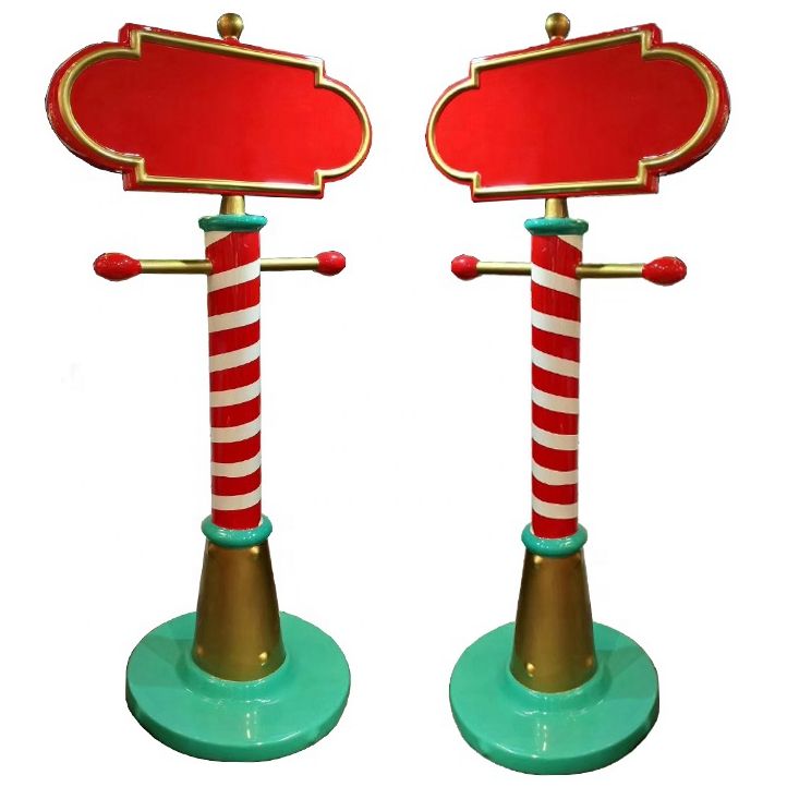 Giant Fiberglass Christmas Sign – Certified Lights